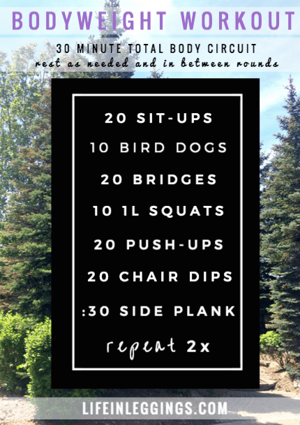 Best Bodyweight Workout for Runners + a Complete Program