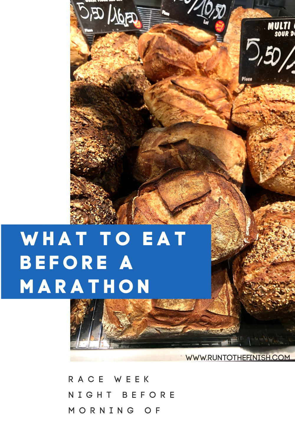What to Eat Before a Half Marathon | Week of and Morning Of Plans ...