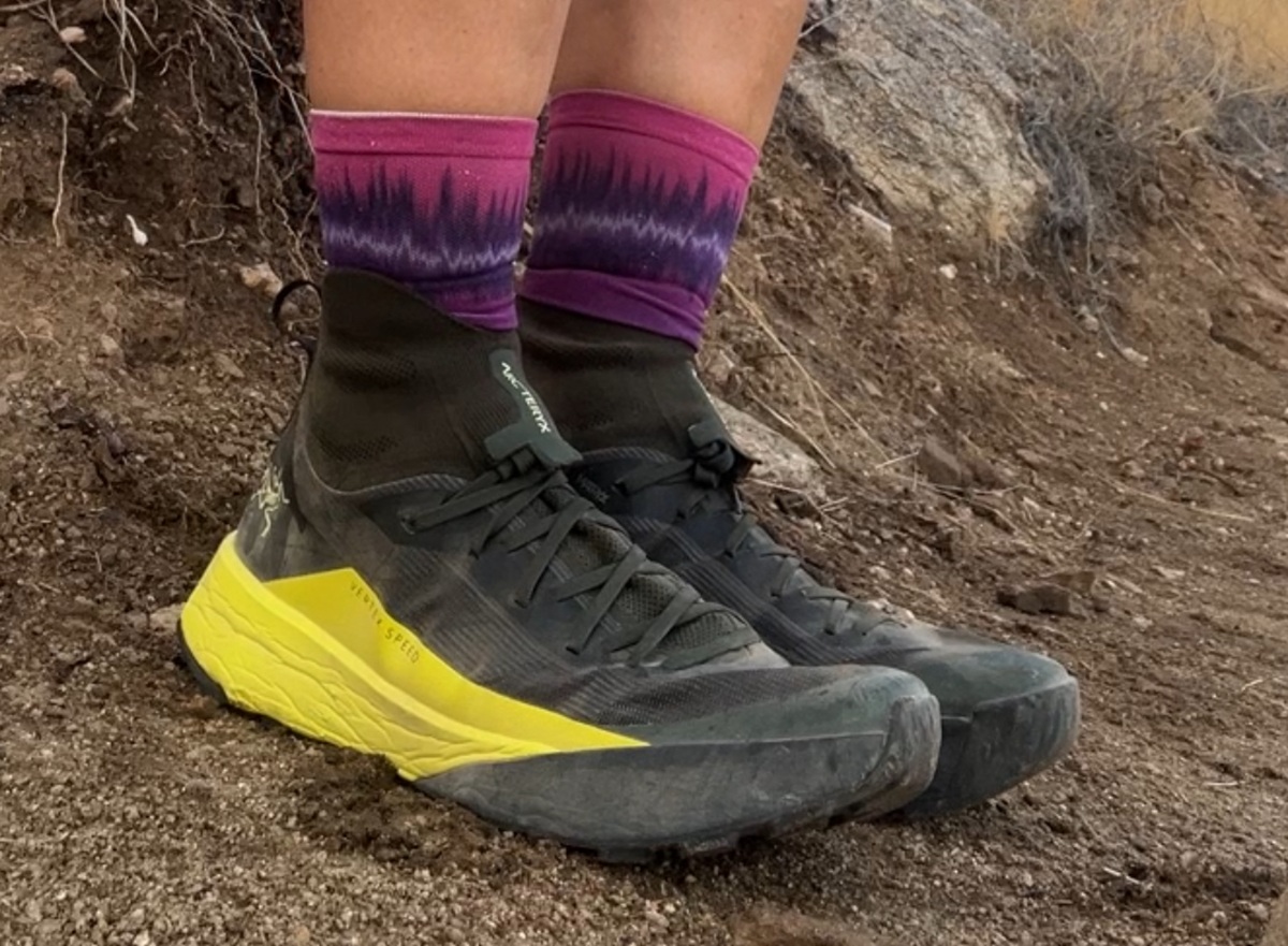 Arc'teryx Vertex Speed Review | A Built in Gaiter We Love - RunToTheFinish